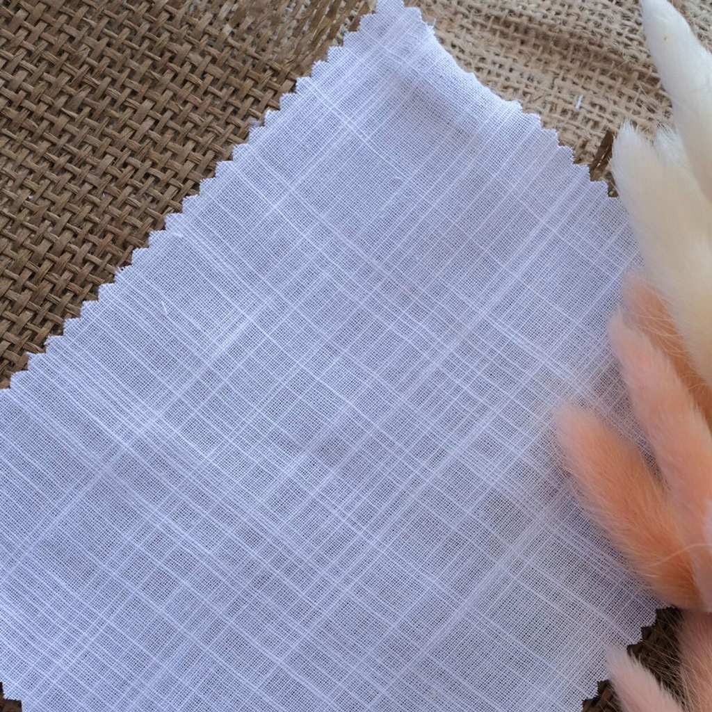 Cotton Papyrus White [PAPYRUSW] | Silky Jaya Shop